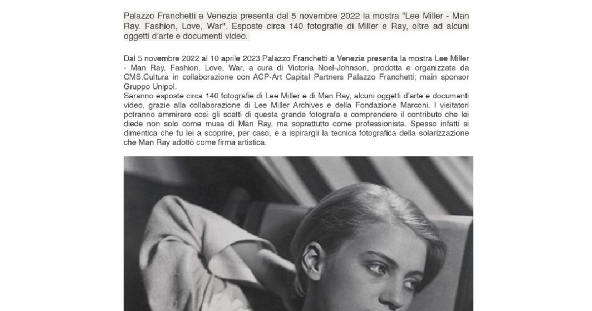 Press | ACP Art Capital Partners